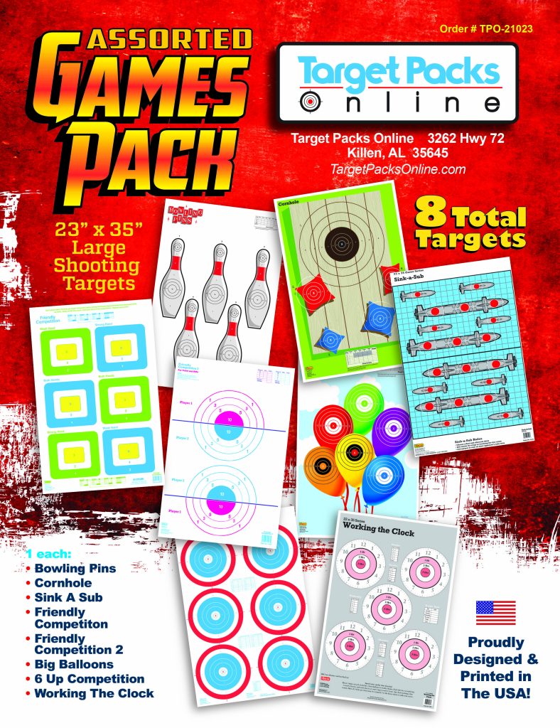 Assorted Games Pack - Target Packs Online