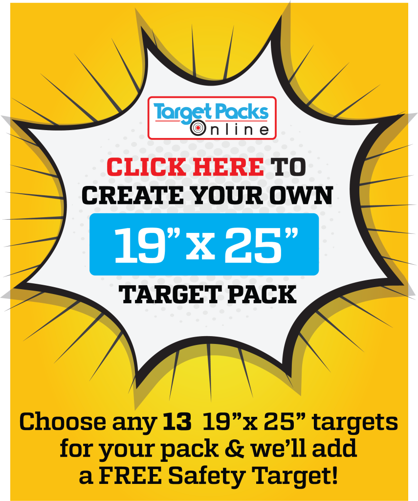 Create Your Own 19"x25" 14-Target Pack - Target Packs Online